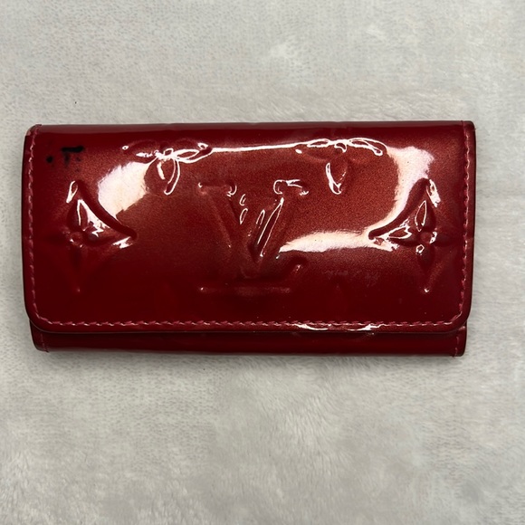 Louis Vuitton | Bags | Louis Vuitton Red Key Holder | Poshmark